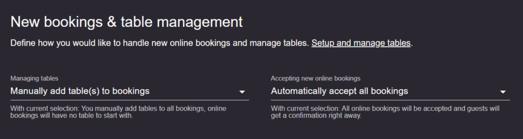 How to set up table management in your booking system - resOS