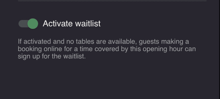 Get started with a restaurant waitlist for free