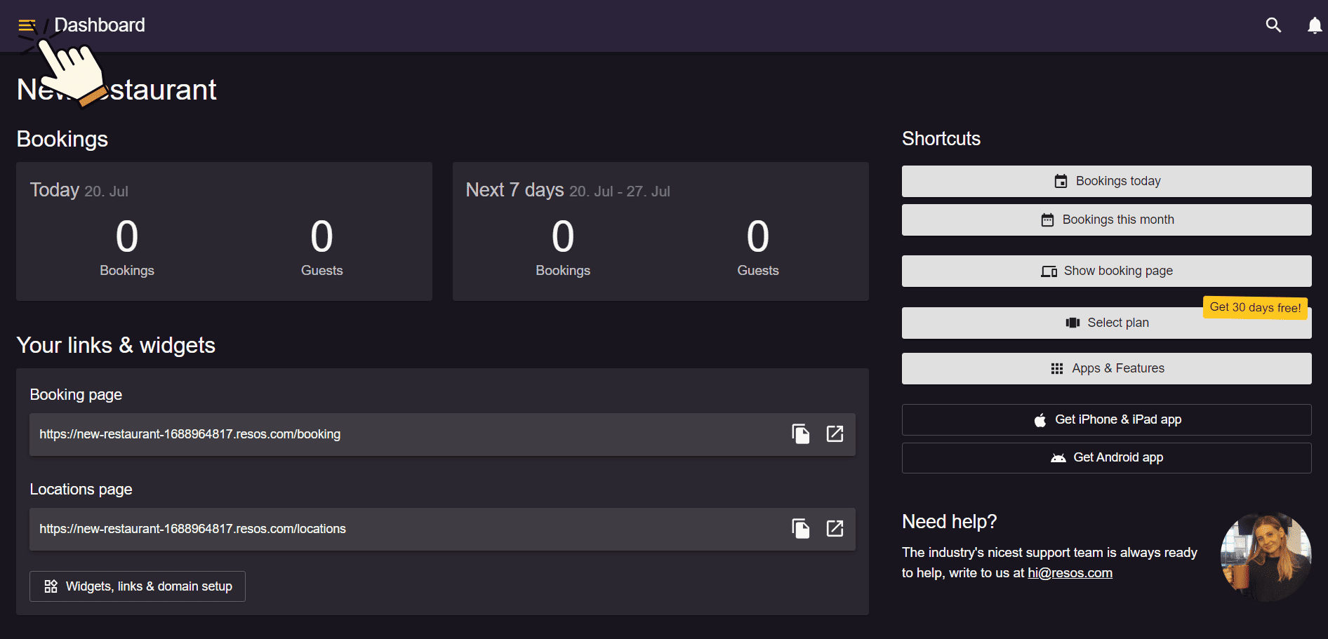 How to set up the multiple locations feature? – resOS
