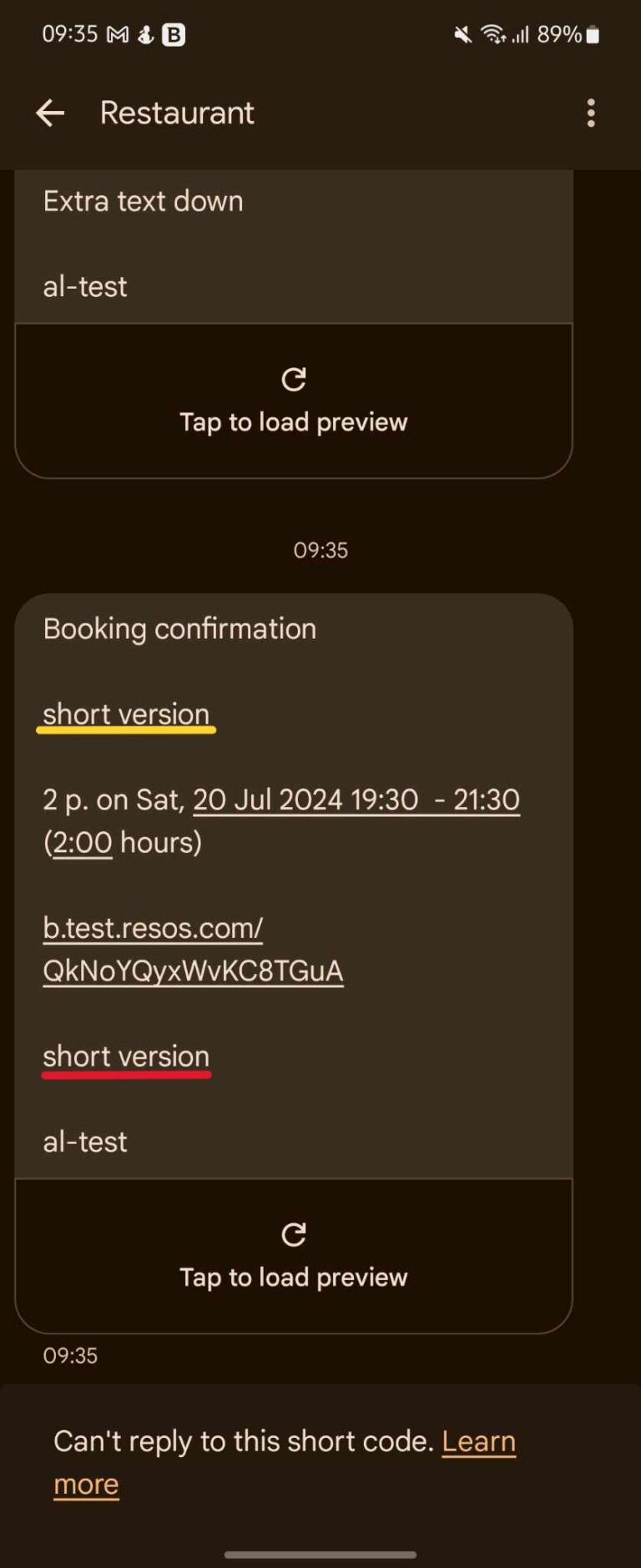 How to customize booking notifications – resOS
